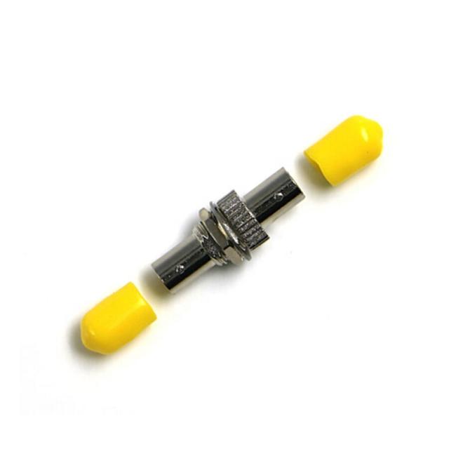 Good Quality St Upc to St Upc Simplex Multimode Metal Fiber Optic Adapter Coupler Without Flange