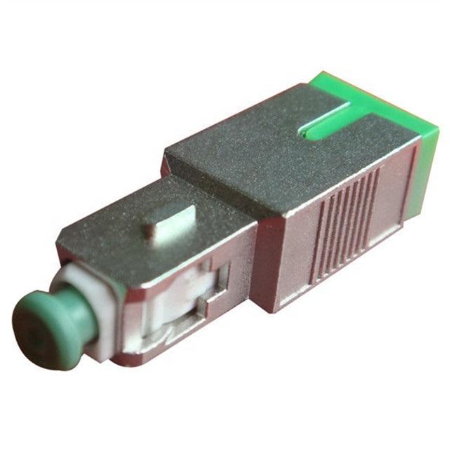 Sc APC Male to Female Singlemode Metal Fiber Optic Attenuator 3dB, 5dB, 10dB Optional for FTTH Communication