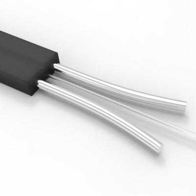 China 2*3mm 1 Core FTTH Drop Cable GJXH G657A 1F Fiber Drop Cable for sale