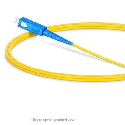 Китай LSZH Fiber Optic Patch Cord SC UPC-SC UPC Simplex Single Mode для сетей FTTH продается