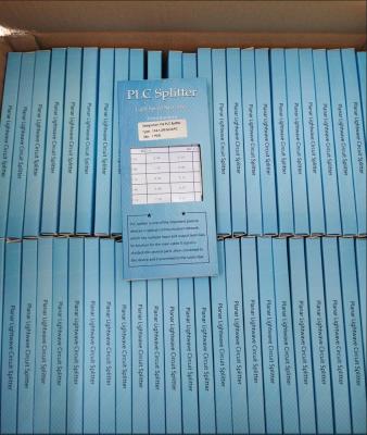 중국 1x4 PLC 파이버 스플리터 미니 모듈 900um SC/APC 싱글 모드 판매용