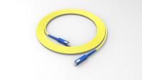 China Single Mode Simplex SC UPC to SC UPC Fiber Optic Patch Cord for sale