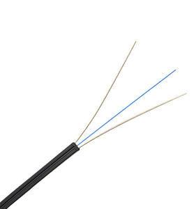 FTTH 1 Корневой волоконно-оптический кабель 2 * 3 мм самоподдерживающийся кабель