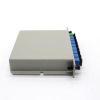 China FTTH Cassette Type Fiber Optic Coupler PLC Splitter Lgx ABS Box Module Inserted Type for sale