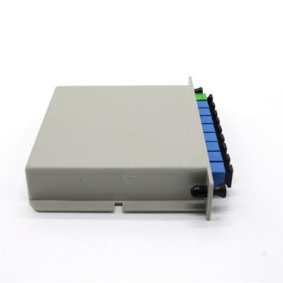 Китай FTTH Кассетный тип Волоконно-оптический соединитель PLC Splitter Lgx ABS Box Module Вставленный тип продается