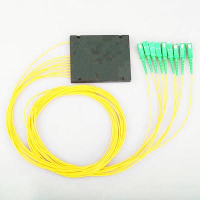 중국 FTTH FTTB ABS 박스 스플리터 모듈 삽입형 PLC 스플리터 1X2 1X4 1X8 1X16 미니 Sc-Upc/APC 판매용