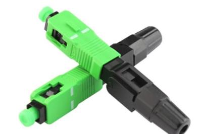 China FTTH Fiber Optic Fast Connector Sc APC Singlemode Field Assembly Connector for sale