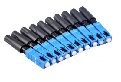 OEM Glasfaserverbindung eingebetteter Einzelmodus 0,9 2,0 3,0 mm Sc APC Schnellverbindung