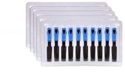 Cina OEM connettore in fibra ottica incorporato singlemode 0.9 2.0 3.0mm Sc APC Quick Connector in vendita