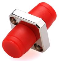 China Sc APC Upc Fiber Optic Adapter Singlemode Multimode Square Solid Metal Adapter Coupler for sale