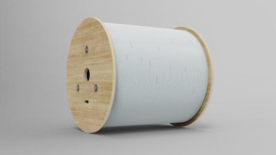 Chine 1000 m/ rouleau de câble en fibre optique extérieure 1 noyau 3 fil d'acier G657A1 FTTH à vendre