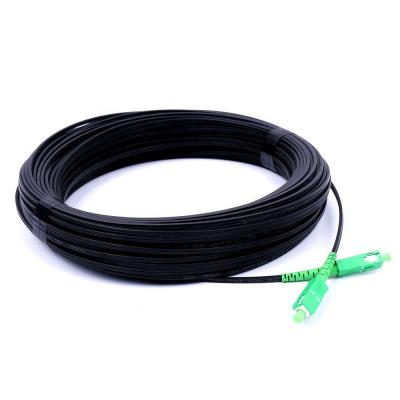 Cables de fibra óptica para exteriores con soporte propio Preterminado Cables de alambre de caída Sc a Sc APC/Upc Simplex