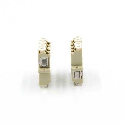 중국 FTTH 광섬유 LC Upc 어댑터 멀티모드 쿼드 Om1 Om2 쿼드 커플러 판매용