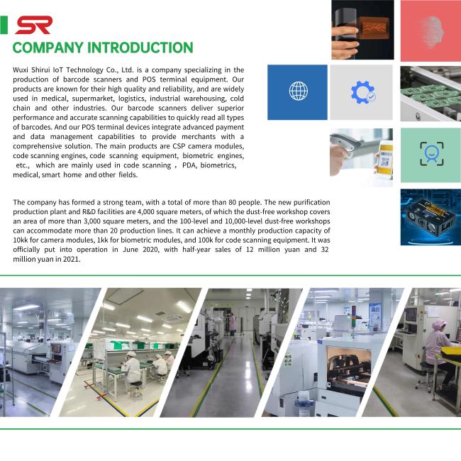 Manufacturing facility producing high-quality barcode scanners