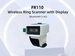 FR100 Ручной сканер штрих-кода кольцевого типа Bluetooth Мини беспроводной сканер - Ваше лучшее решение для инвентаризации экспресс-товаров
