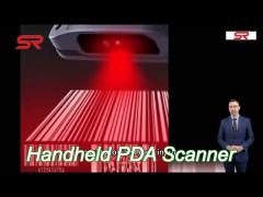 logistic handheld pda scanner screen interface sim card wireless connectivity