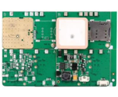 Cina 4 strati multipiani PCB con spessore di 1,6 mm e colore verde maschera di saldatura per B2B in vendita