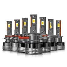 Cina Printed Circuit Board PCBA Assembly Car H4 LED Headlight Bulb H7 9005 20000 Lumen Auto H11 CSP Led Headlights in vendita