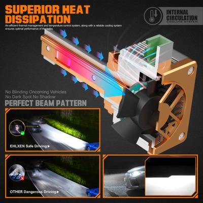 Cina PCB circuit PCBA Led Headlight Lumens 9006 9005 9007 Led Headlight Conversion Kit H11 H7 H4 High Low Beam Headlamp Bulbs in vendita