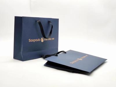 China Custom Luxury Gift Garment Paper Shopping Bags With Logo Printreusable grocery shopping bags for sale