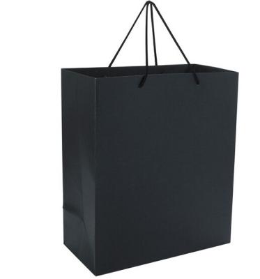 China Custom Luxury Gift Garment Paper Shopping Bags With Logo Print for sale