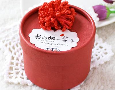 China Customized Printing Cylinder Paper Tube Cardboard Packaging Boxes Round Paper Tube With EVA Insert For Glass Test Tube W for sale