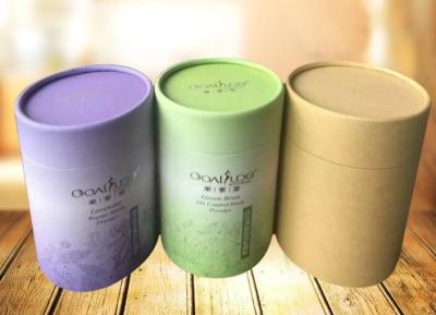 China Customized Printing Cylinder Paper Tube Cardboard Packaging Boxes Round Paper Tube With EVA Insert For Glass Test Tube W for sale