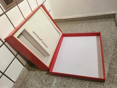 China black paperboard Shaped Rigid Paper Box Packaging Magnetic Gift Boxes With EVA Foam Insert for sale