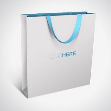 China Custom Luxury Gift Garment Paper Shopping Bags With Logo Print for sale