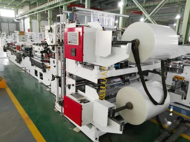 Automatic High Speed 3 Sides Sealing Bag Vacuum Bag Pouch Making Machine