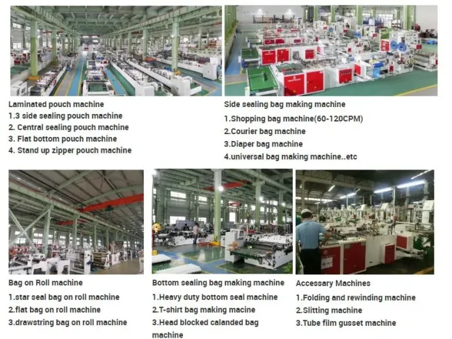 Automatic High Speed 3 Sides Sealing Bag Vacuum Bag Pouch Making Machine
