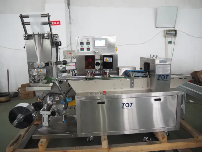 High Speed Full-Auto 370 Pack/Min Single Medical Wet Wipes Packing Machine