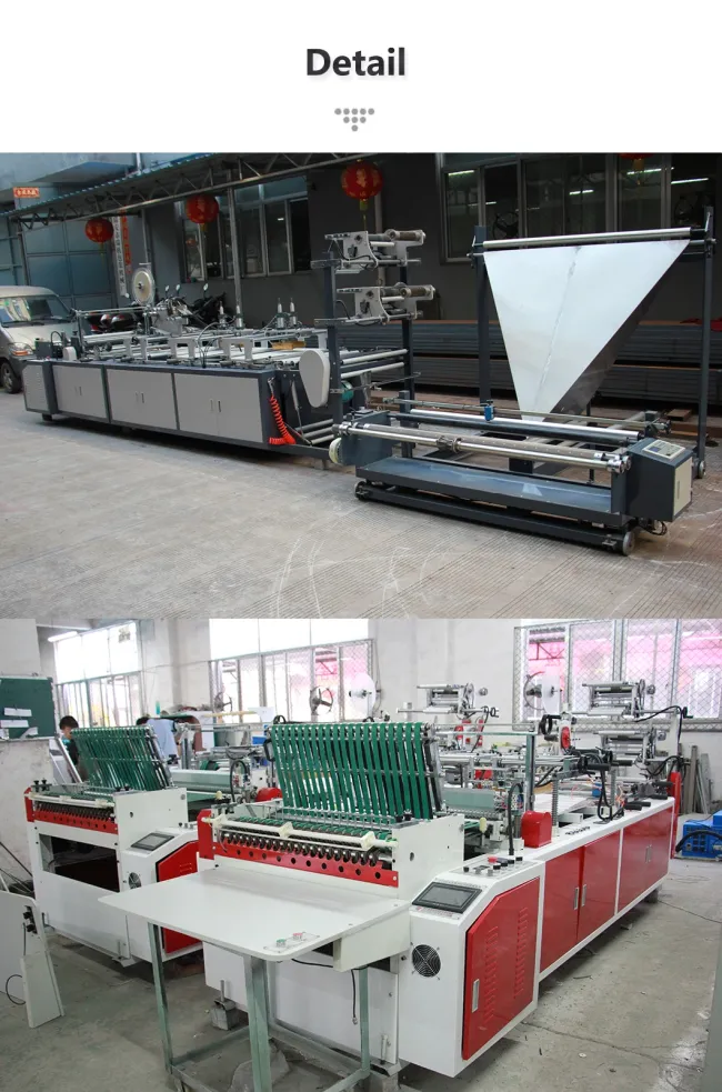 Corriere multifunzionale automatico Bag Making Machine del PE con sconnessione della colla