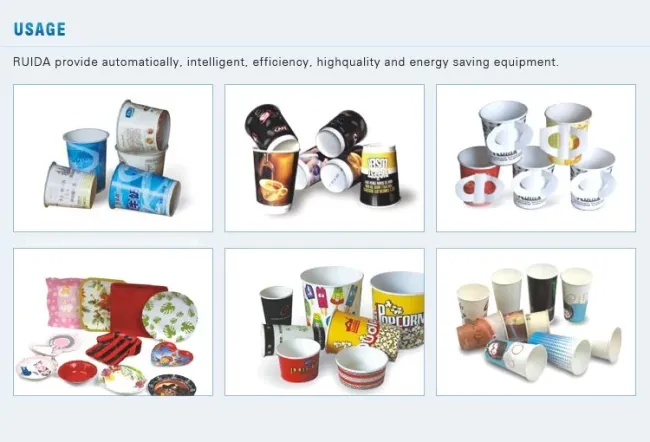 NDS-900 Flexo Resin Print Plate Paper Cup Making Machine