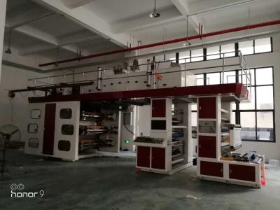 Cina Mini CI Flexo Label Printing Machine 15kw 6 Colors Central Drum in vendita