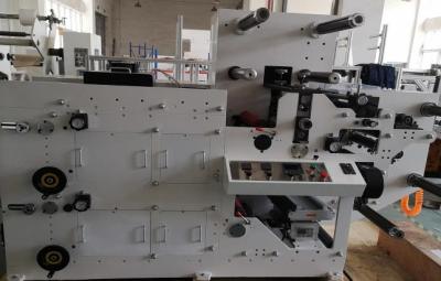 China 1color Roll Paper Sticker Label Flexo Printing Machine Use IR Dryer And  Ink Solvent en venta