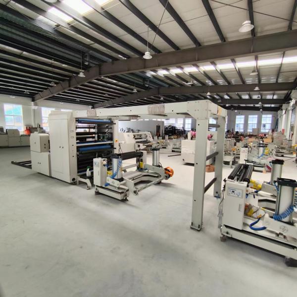 Three Servo Fully Automatic Slitting Machine For 45-450g Paper High Speed