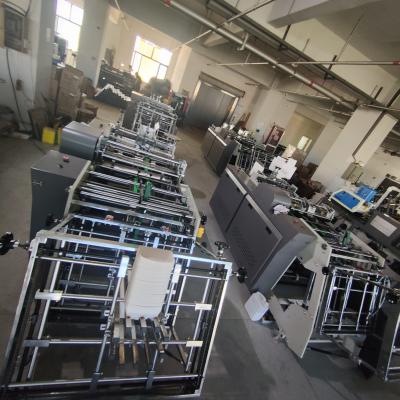 Cina Non standard carton machine # decorative works # food carton # disposable lunch box # Hot-melt adhesive process in vendita