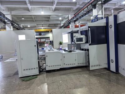 China Fully automatically crease-free sheet feeding paper bag making machine for sale