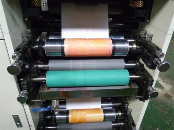 High Speed 4-Color Flexo Label Printing Machine#Narrow Web Flexographic Label Printing Machine 220V 380V