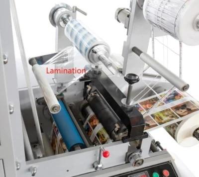 High Speed 4-Color Flexo Label Printing Machine#Narrow Web Flexographic Label Printing Machine 220V 380V