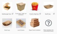 China Hamburger Lunch Box Forming Machine for sale