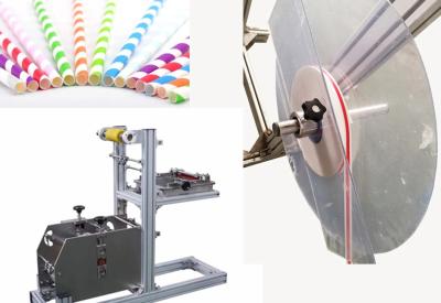 China Biodegradable Paper Straw Making Machine Fully Automatic With 6 Knife Stainless Steel for sale