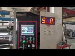 plastic film aluminum foil rolls slitting rewinder machine 500 m/min