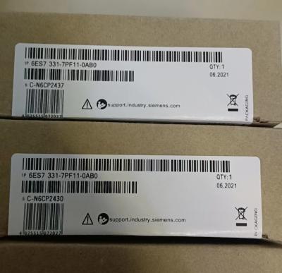 Cina 6ES7 331-7PF11-0AB0 S7-300 SM 331 Modulo di ingresso analogo di isolamento potenziale per SIMATIC in vendita