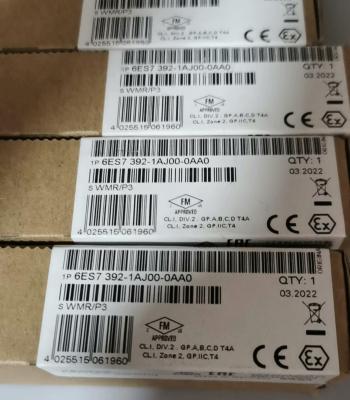 China 6ES7392-1AJ00-0AA0 Siemens SIMATIC S7-300 Conector frontal para módulos de sinal com contatos de parafuso à venda