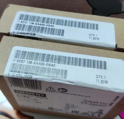 Cina 6ES7138-6AA00-0BA0 Siemens ET 200SP TM 1 X 24V Contatore per componenti elettronici in vendita