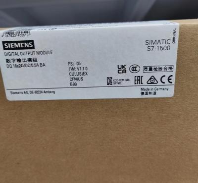Cina 6ES7522-1BH10-0AA0 SIMATIC S7-1500 Siemens DQ16xDC 24V 0,5A BA Modulo di uscita digitale in vendita