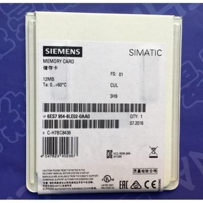China 6ES7954-8LE02-0AA0 SIMATIC S7 Cartão de memória para componentes eletrónicos com entrega rápida à venda