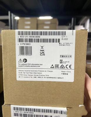Cina 6ES7211-1BE40-0XB0 Siemens SIMATIC DP CPU 1211C AC DC RLY CPU compatta in vendita